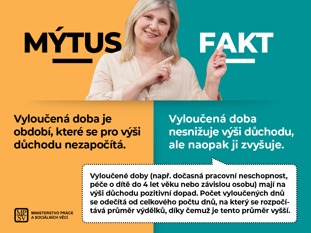Náhradní doba pojištění - péče o dítě, evidence na úřadu práce a další ...