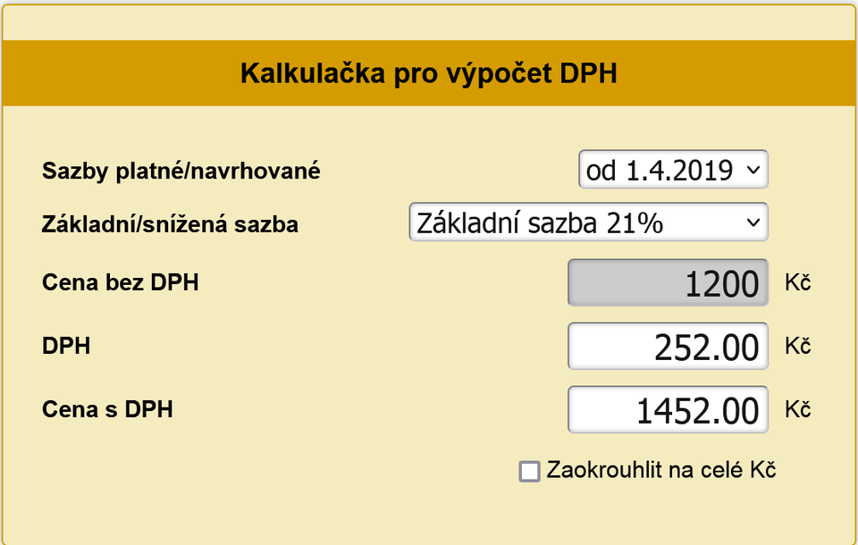 DPH 2026 - Daň z přidané hodnoty - plátci, sazby 21 % a 12 %, termíny ...