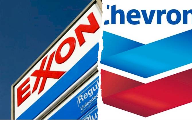 Exxon, Chevron: Propad zisku kvůli ceně ropy a poklesu rafinerských marží | Kurzy.cz