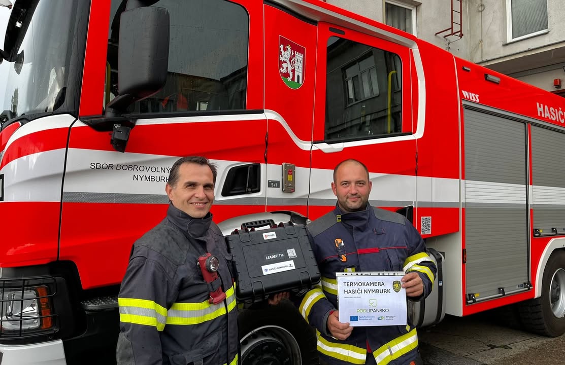 Dobrovolní Hasiči města Nymburk mají novou termokameru. Místostarosta ...