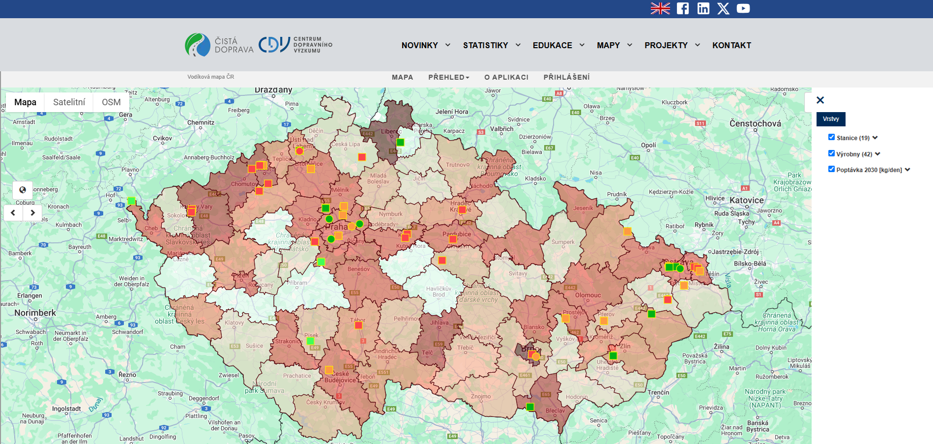 Česko má čtyři vodíkové stanice, většina zemí EU žádnou | Kurzy.cz