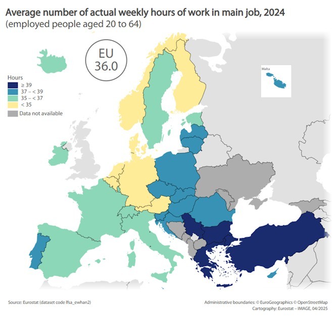 Češi patří k nejvíce pracujícím národům EU. Týden odpracují téměř o dvě ...