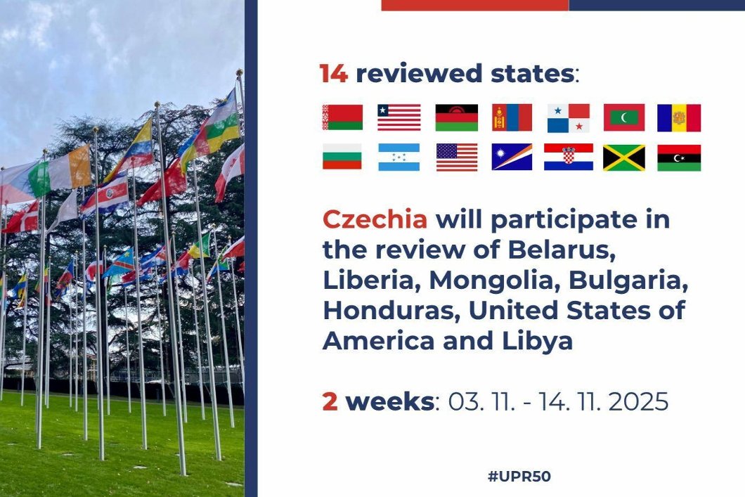 UPR50: Česko se zapojí do lidskoprávního přezkumu sedmi zemí | Kurzy.cz