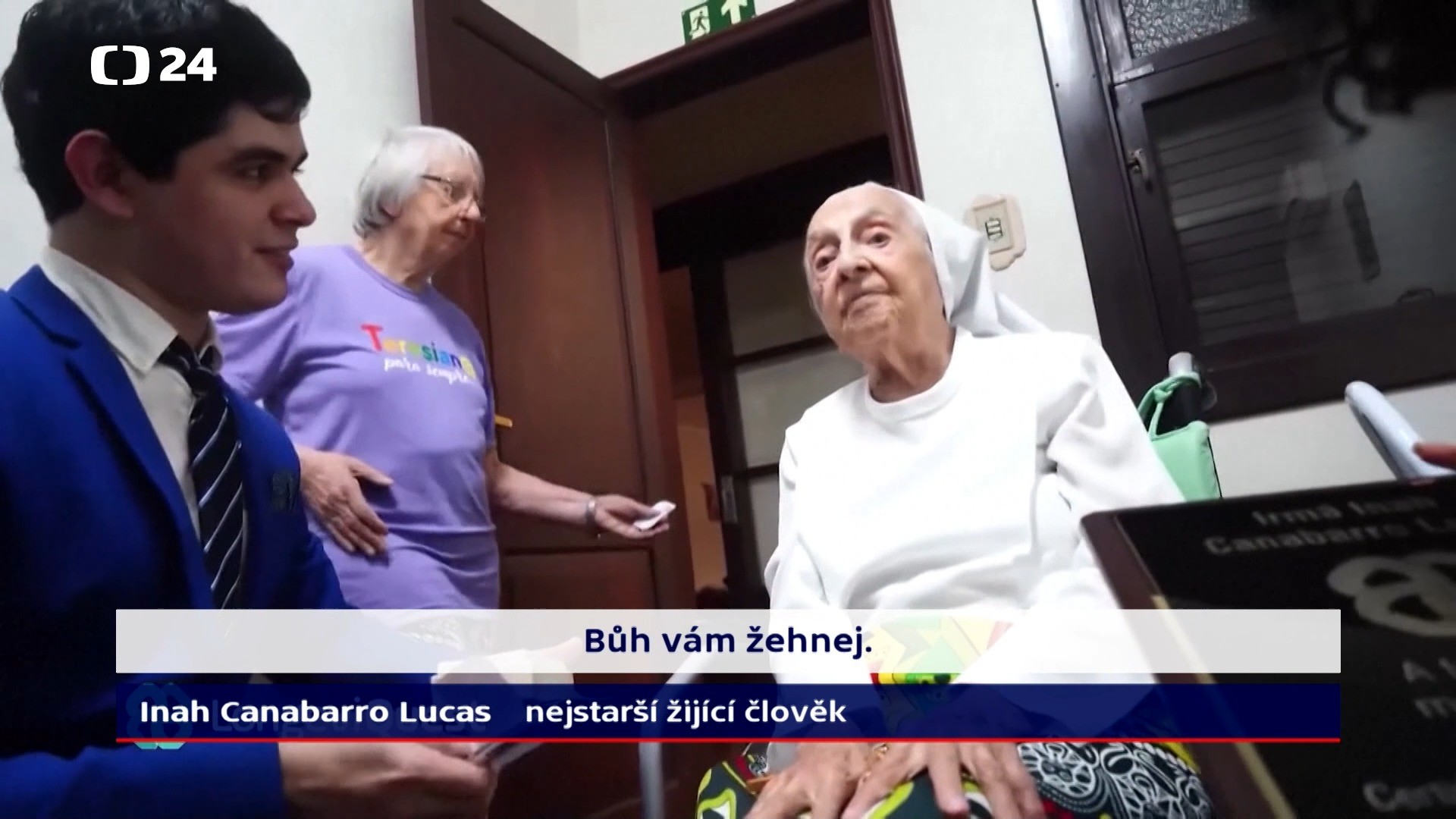 Brazilce Inah Canabarro Lucas je 116 let. Je nejstarší ženou na světě ...