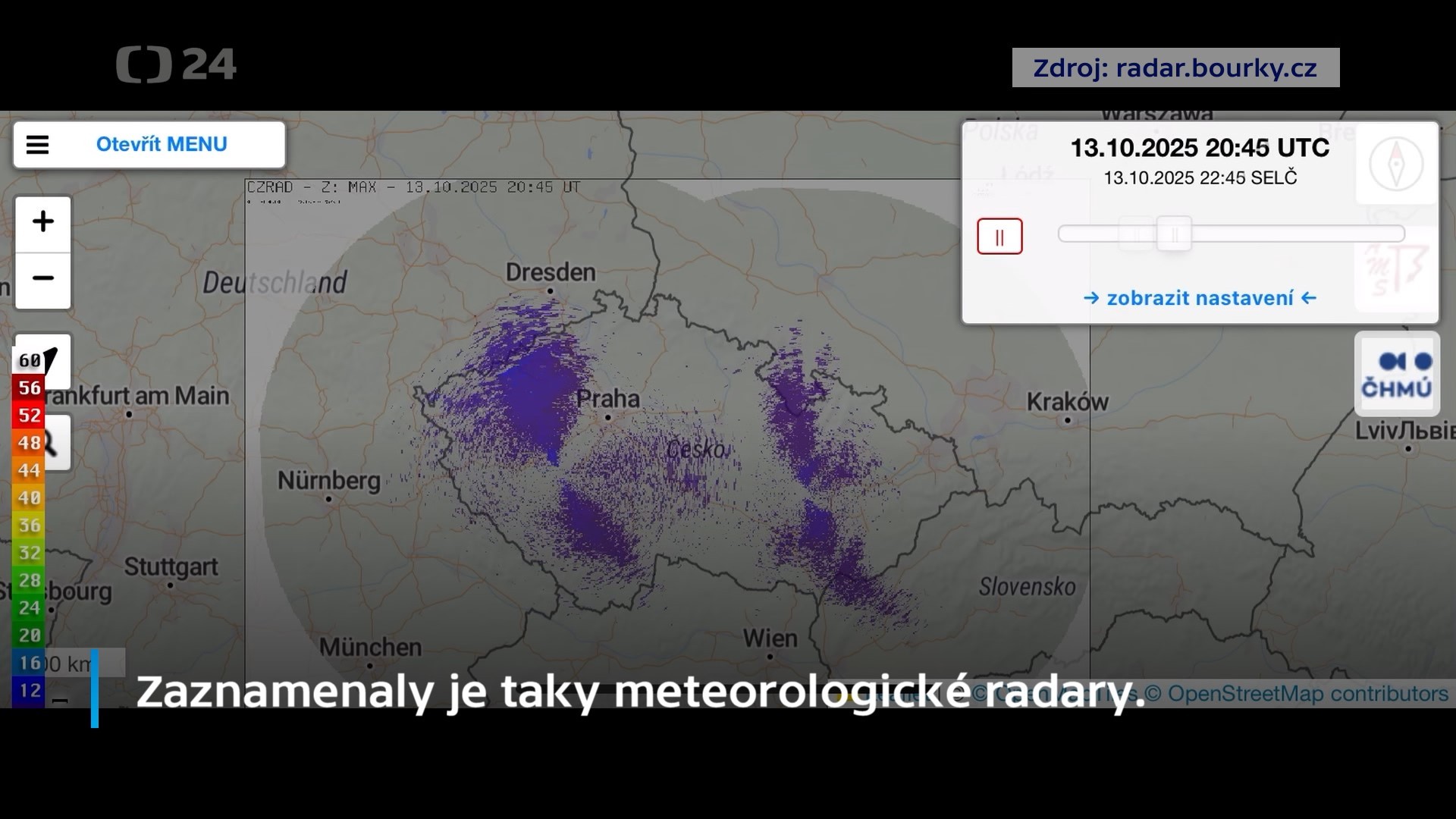 Hejna migrujících ptáků zachytily i radary. Do teplejších oblastí teď ...
