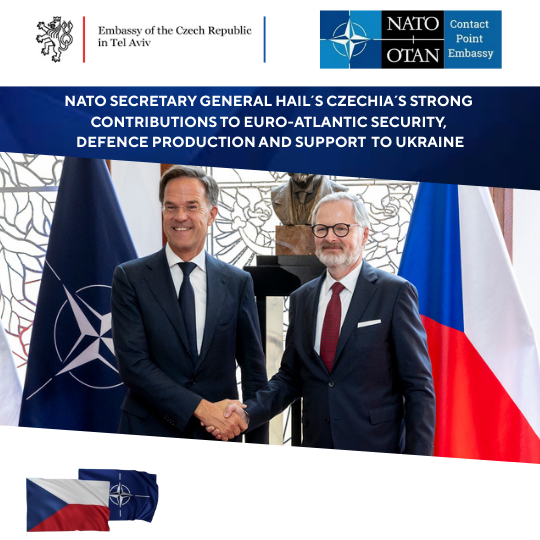 NATO Secretary General hails Czechia's strong contributions to Euro ...